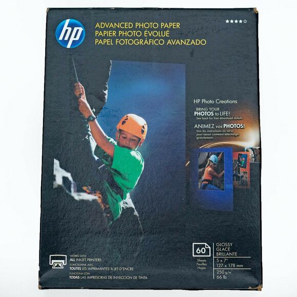 HP | Cameras, Photo & Video | 3 Pack Hp Officemax Advanced Glossy 5x7 ...